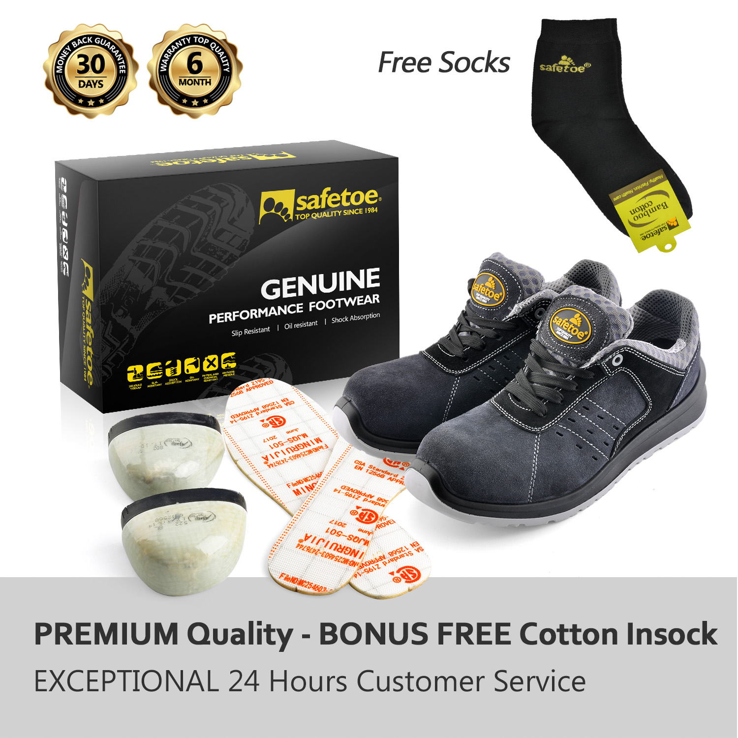 Find Your Safety Shoes, Work Boots in Safetoe Official Shop