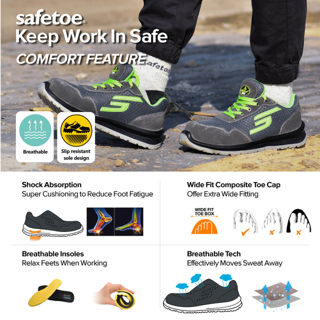Safety Shoes | Safetoe Official Shop